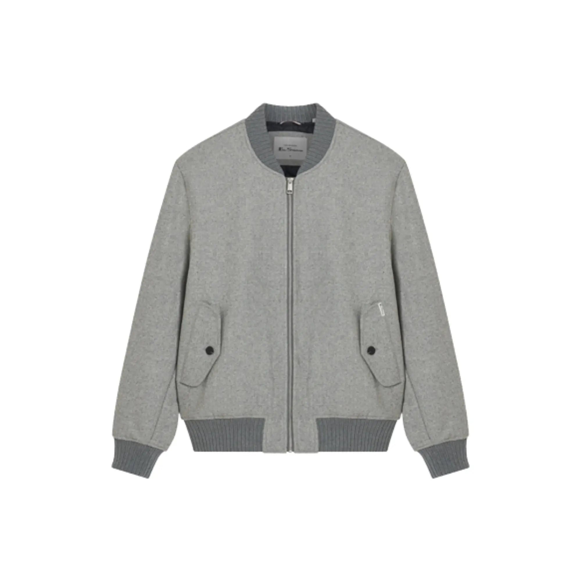 Ben Sherman Bomber Jacket - Grey | Woven Durham – Woven Retail