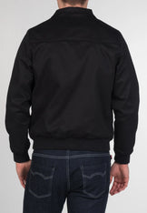 Merc London Harrington Cotton Jacket - Black | Buy – Woven Retail